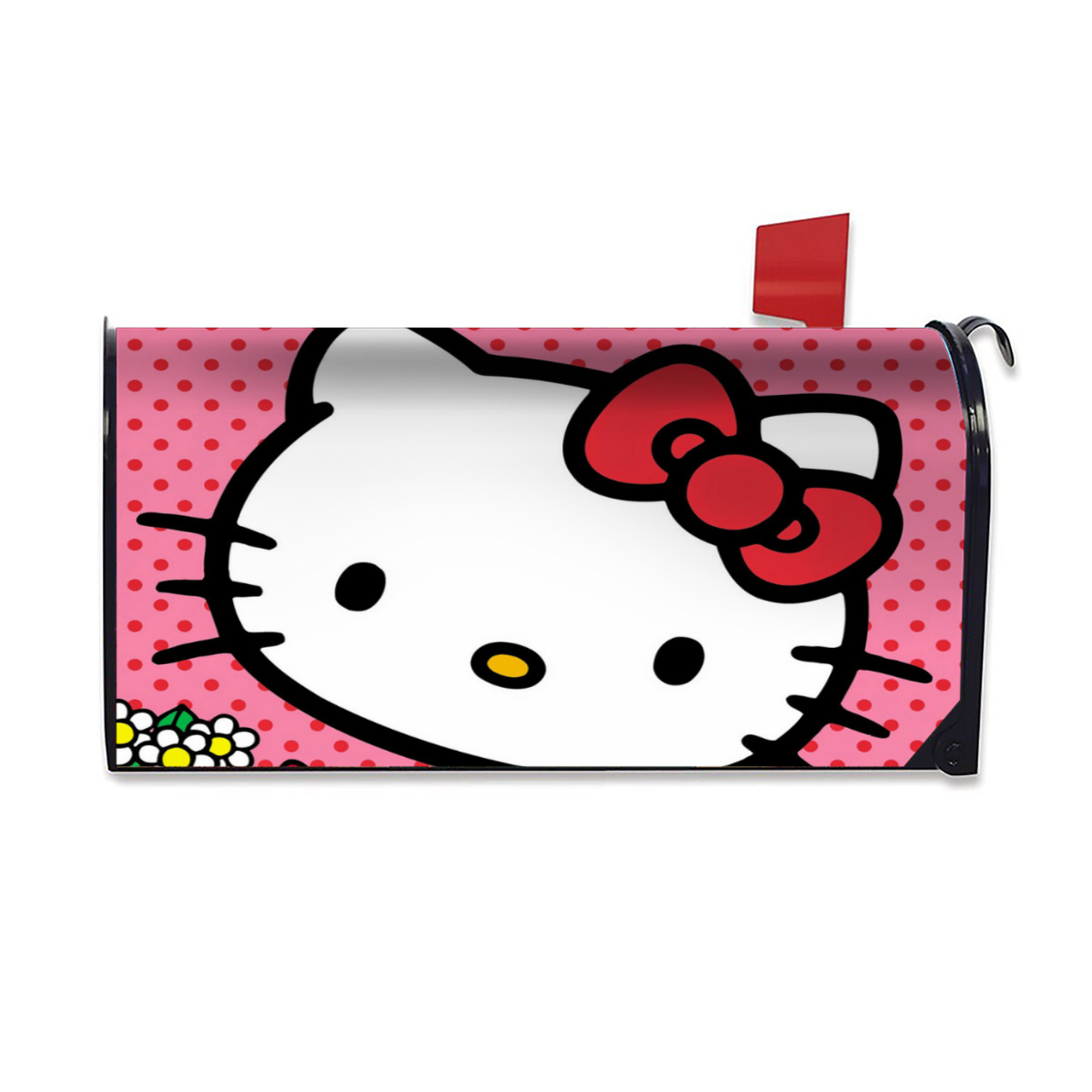 Hello kitty Mailbox Cover with Magnetic Strip Anime Mailbox Package ...