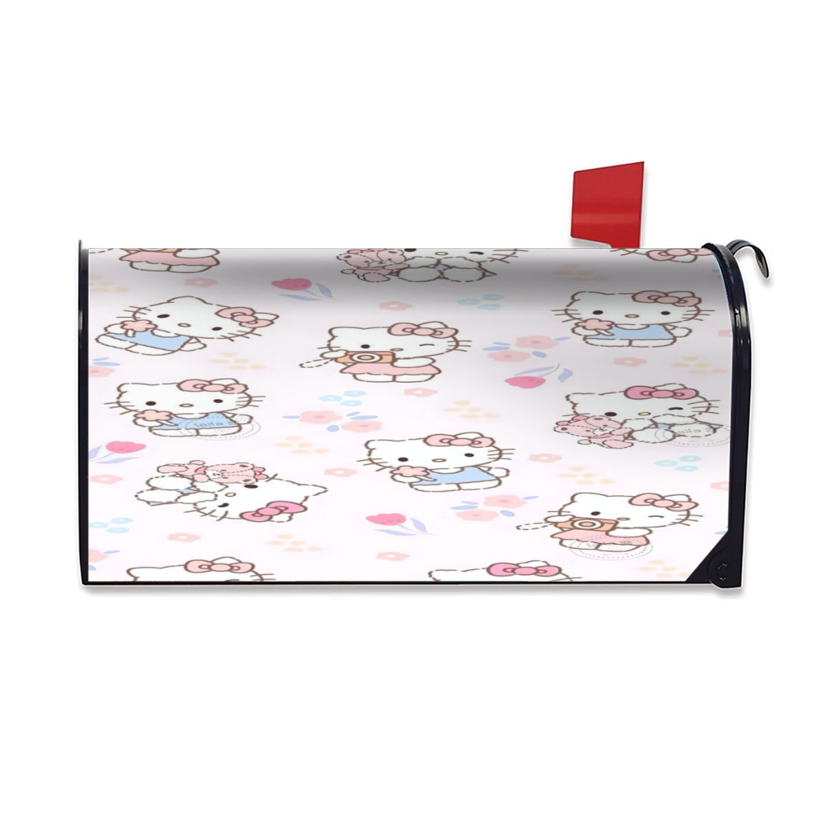 Hello kitty Mailbox Cover with Magnetic Strip Anime Mailbox Package ...