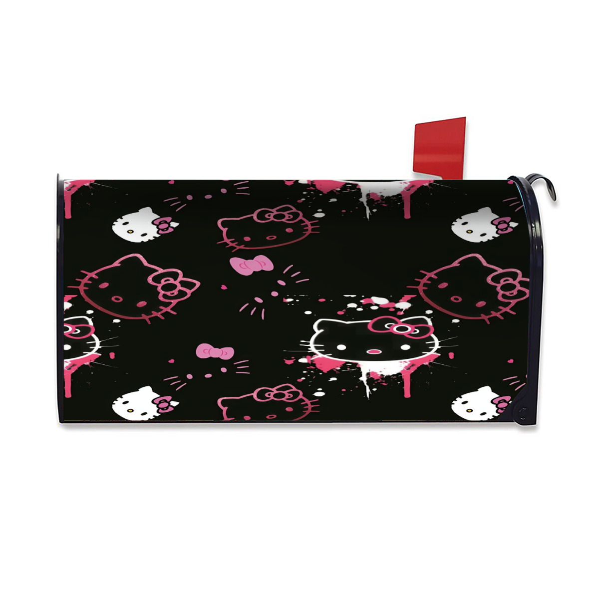 Hello kitty Mailbox Cover with Magnetic Strip Anime Mailbox Package ...