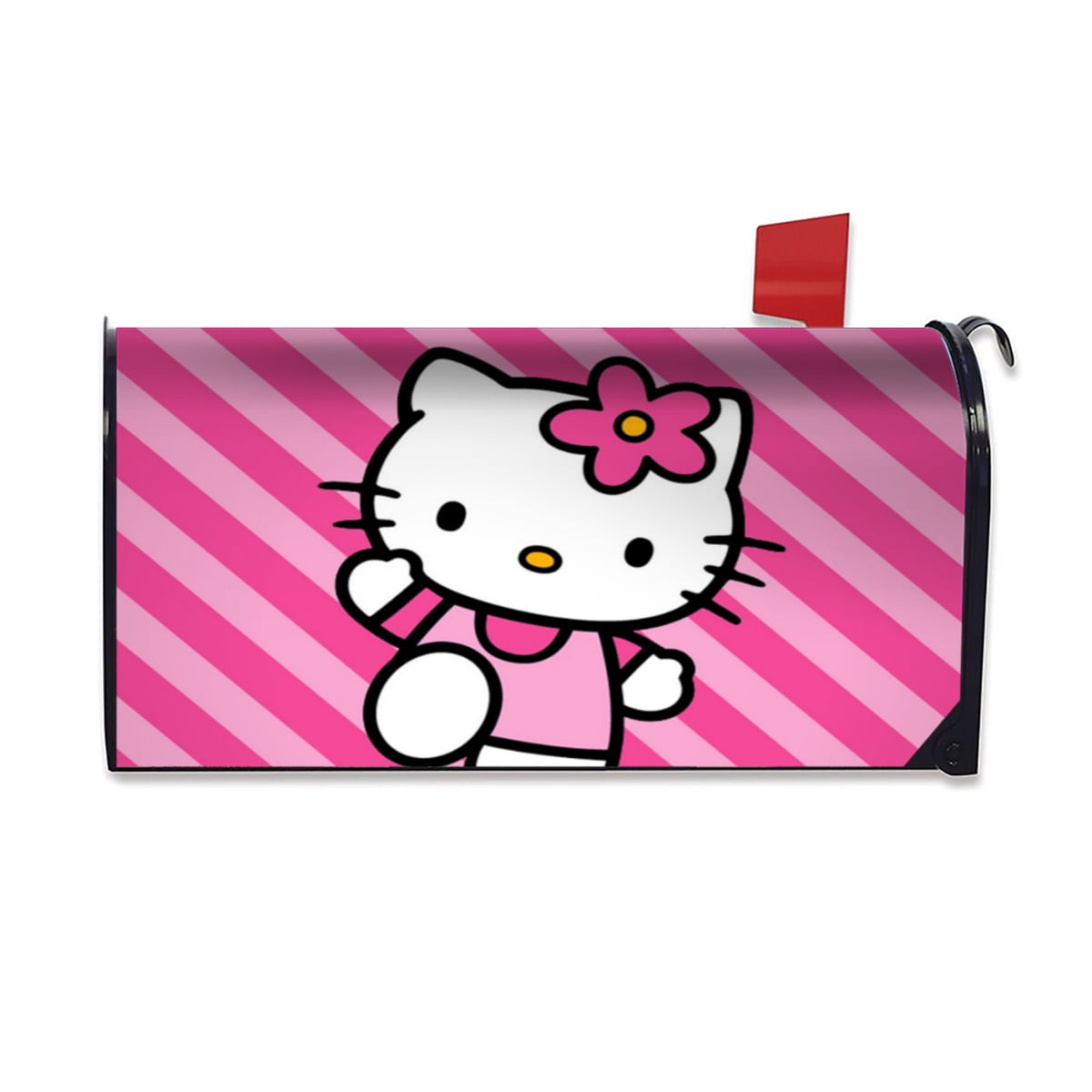 Hello kitty Mailbox Cover with Magnetic Strip Anime Mailbox Package ...