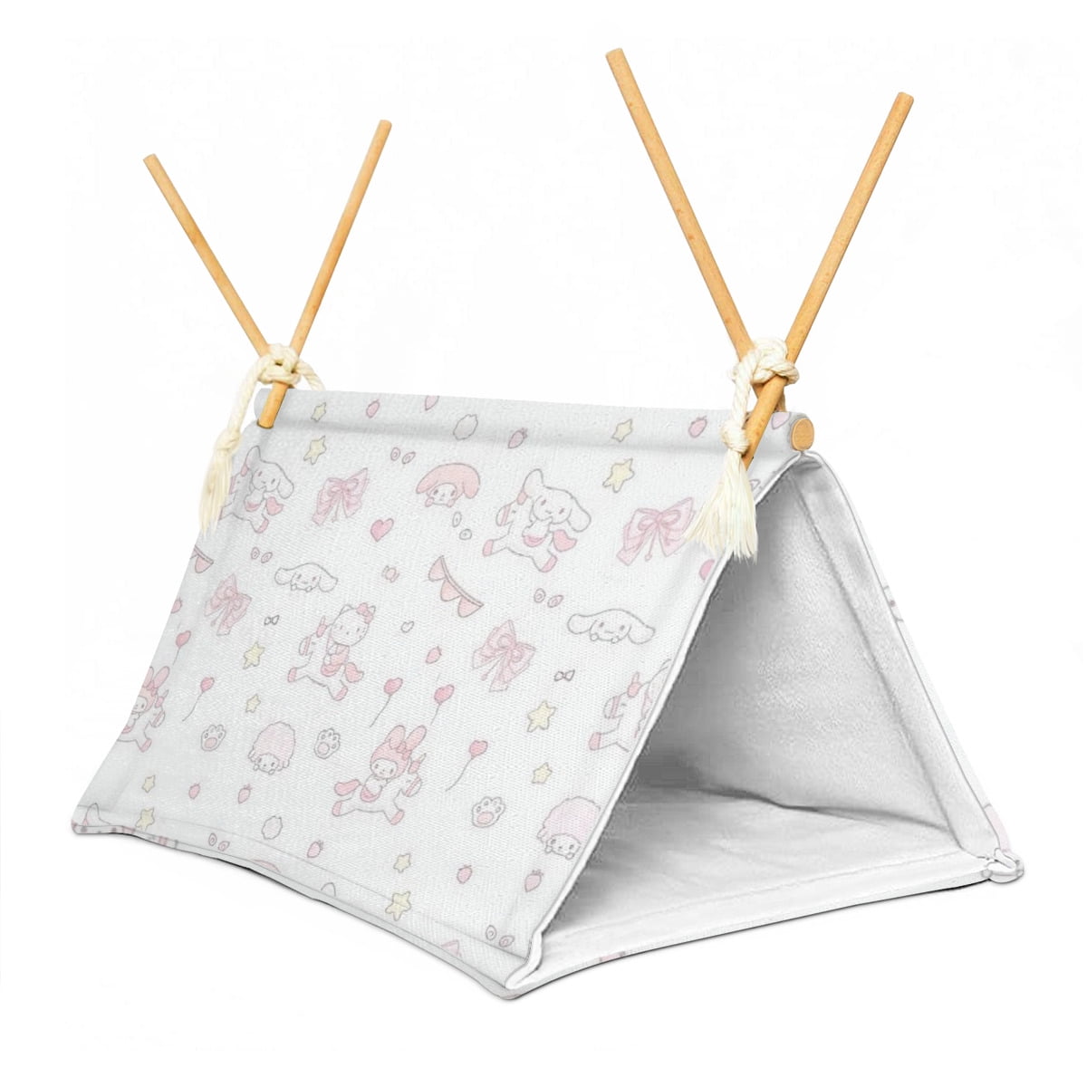 Hello kitty Pet Tent Dog and Puppy Cat Tent Pile Bed Portable House ...