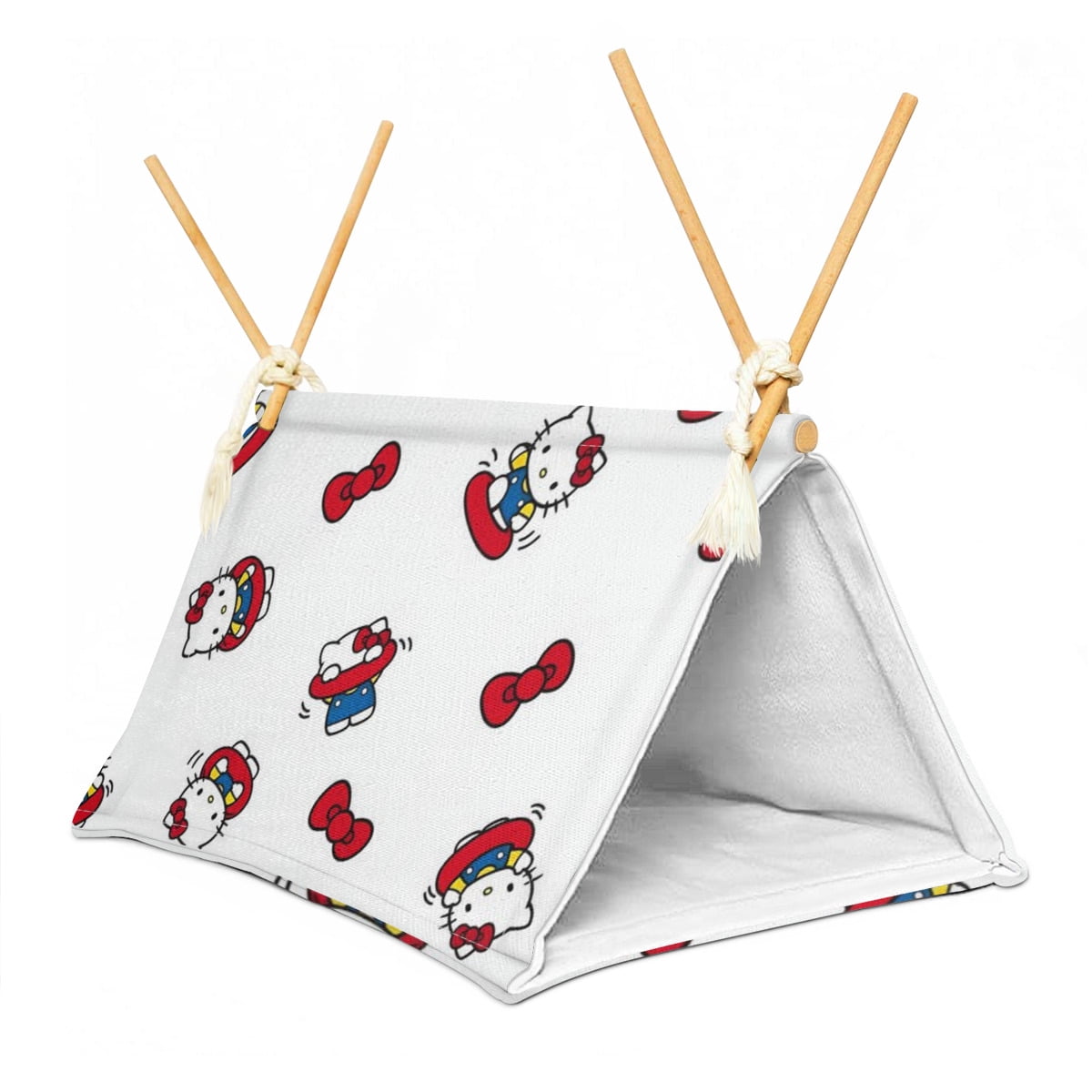 Hello kitty Pet Tent Dog and Puppy Cat Tent Pile Bed Portable House ...