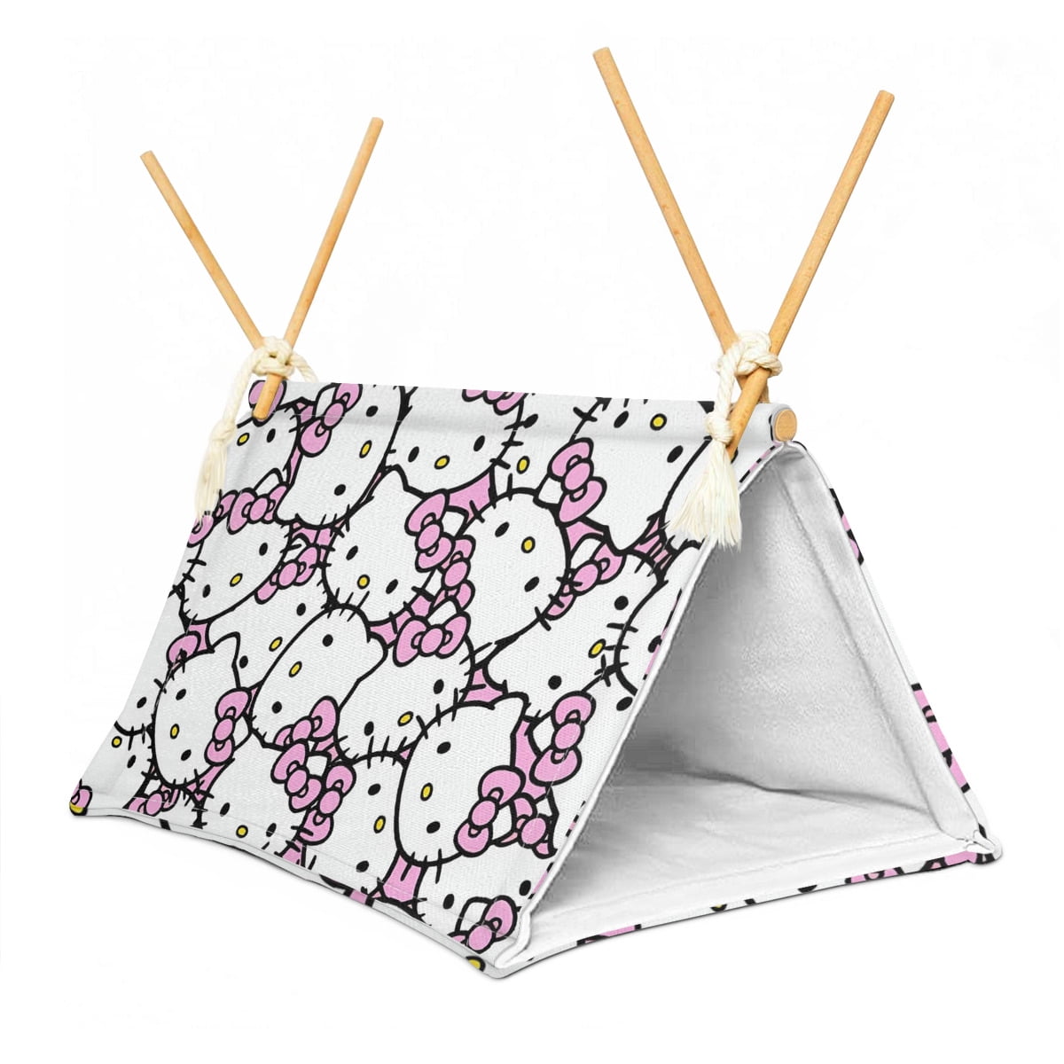 Hello kitty Pet Tent Dog and Puppy Cat Tent Pile Bed Portable House ...