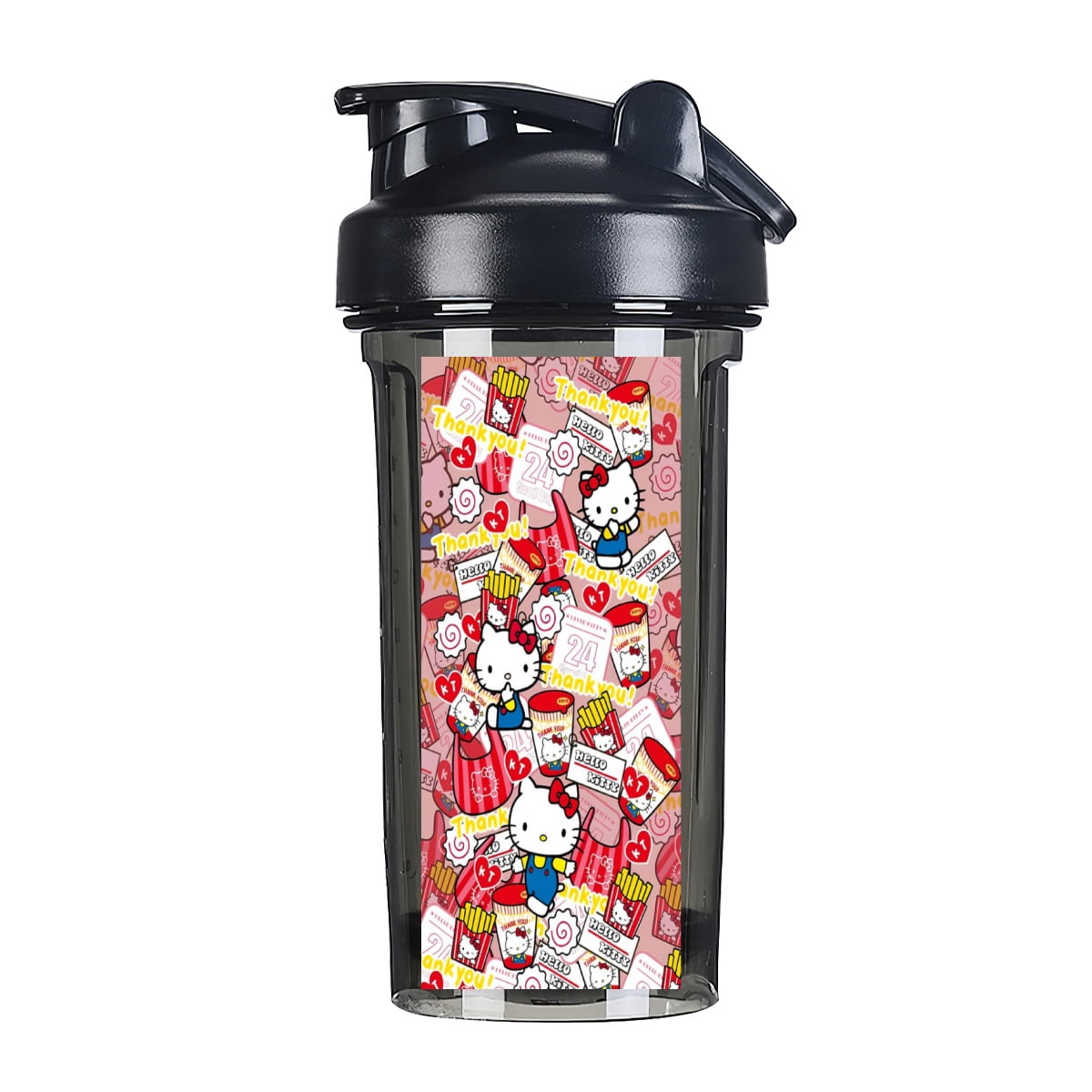 Hello kitty Shaker Bottles for Protein Mixes, 18 oz, Shaker Bottle with ...