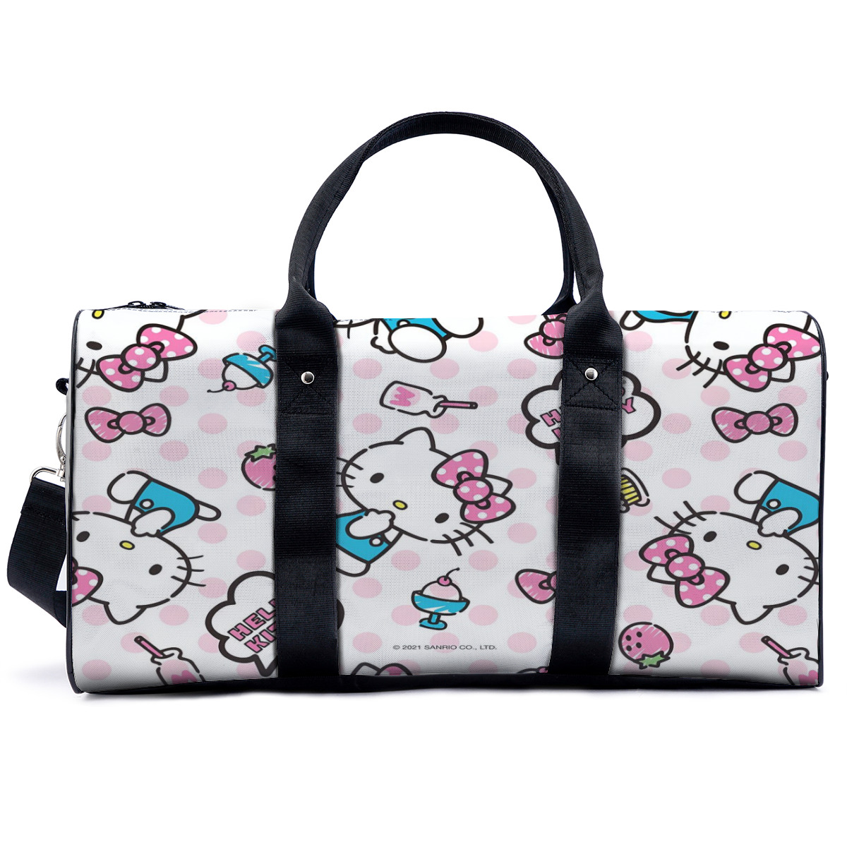 Hello kitty Travel duffel bag, weekend bag men small gym bag women ...
