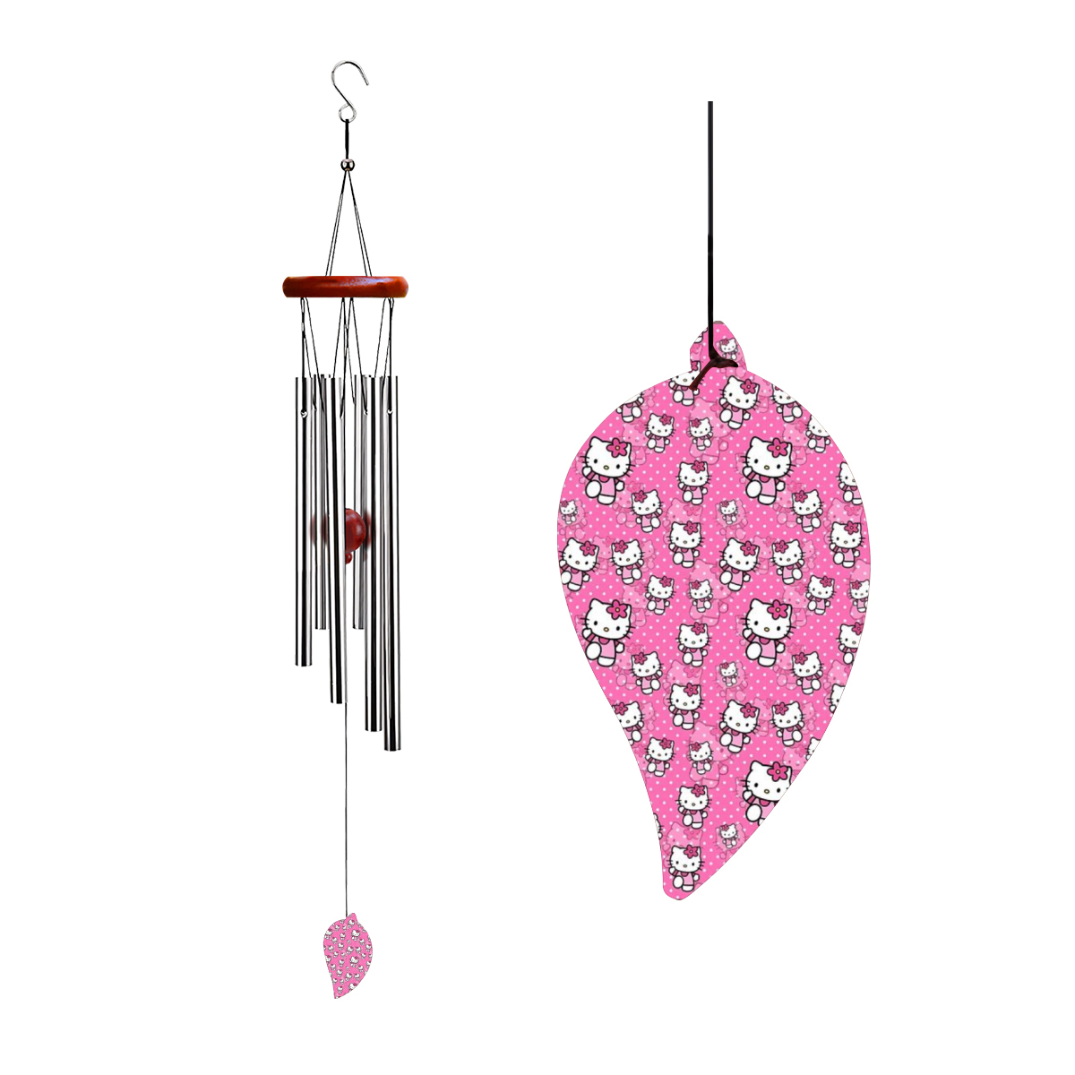Hello kitty Wind Chimes, Outdoor Wind Chimes, Outdoor Decor for Patio ...
