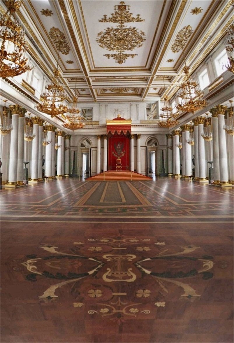 HelloDecor 5x7ft Artistic Background Photography Backdrop Wedding Hall ...