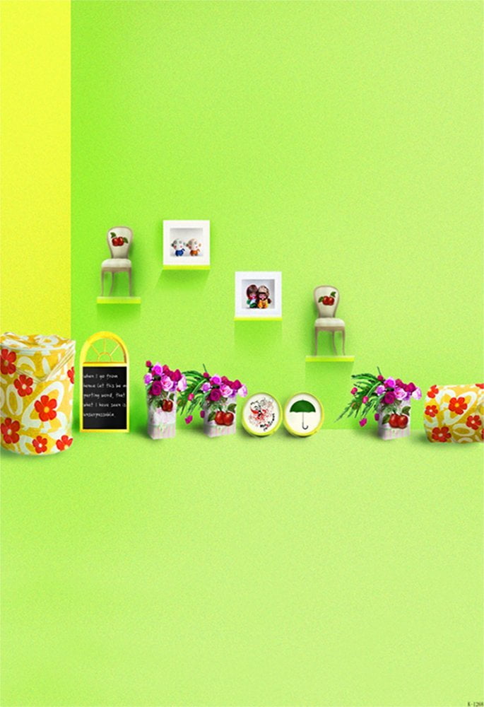 HelloDecor 5x7ft Artistic Photography Studio Background Girl Photo ...