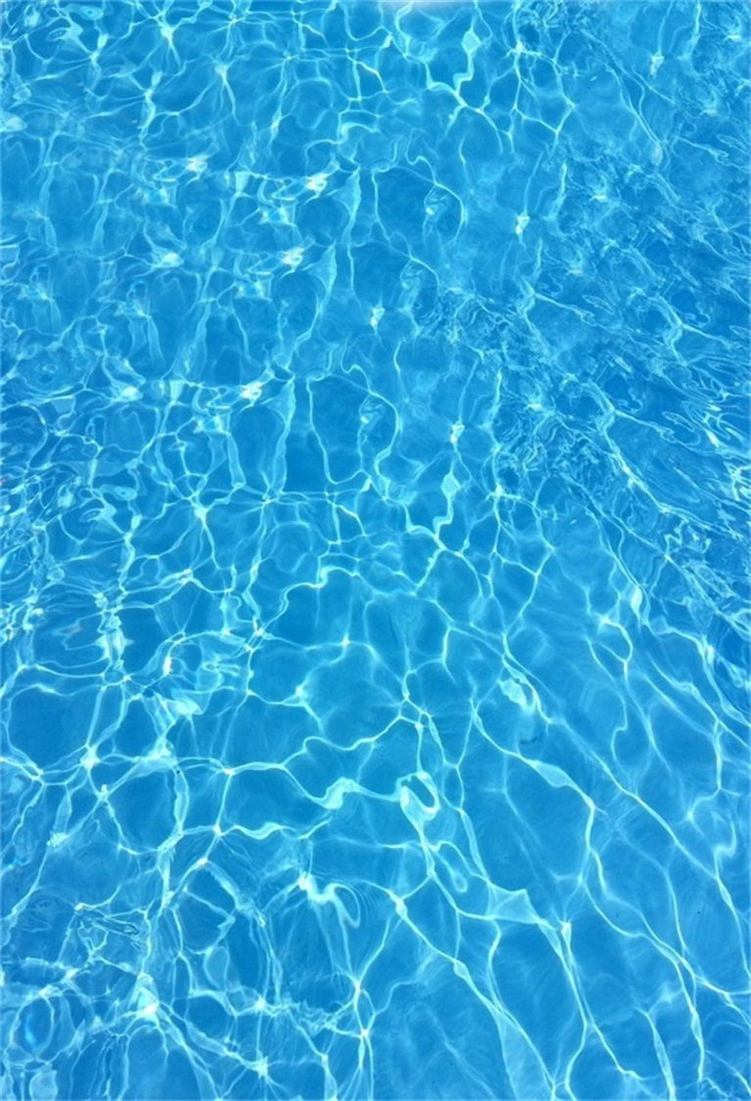 HelloDecor 5x7ft Shining Blue Sea Water Ripple Background Surface of ...
