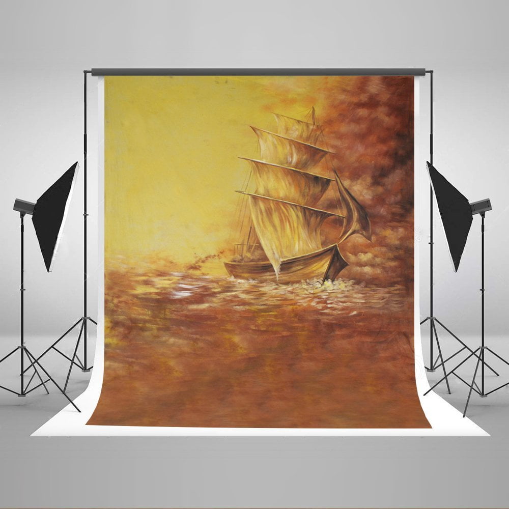 HelloDecor 5x7ft Vintage Photography Backdrops for Photographers Ship ...