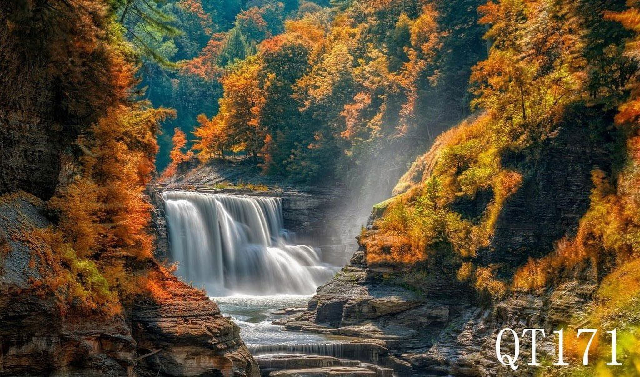 HelloDecor 7x5ft Autumn Fall Scenery Photography Backdrops Studio ...