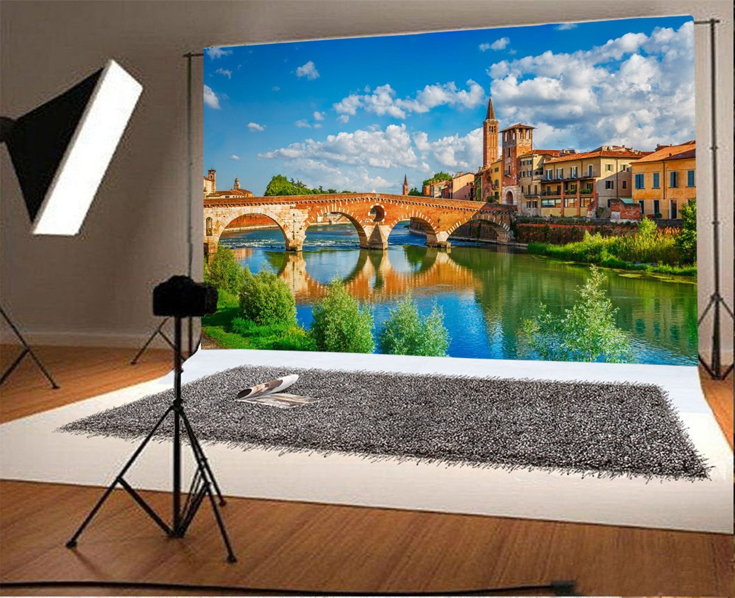 HelloDecor Polyester 7x5ft Backdrop Photography Background Verona ...