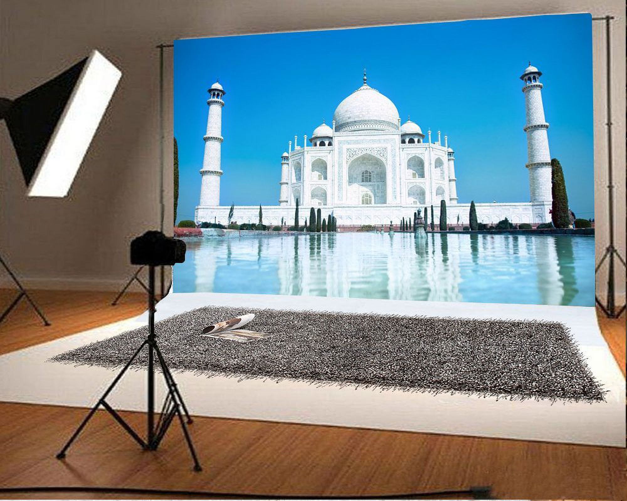 HelloDecor Polyester 7x5ft Backdrop Photography Background World Wonder ...
