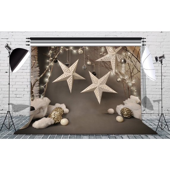 HelloDecor 7x5ft Christmas Backdrop Theme Photography Backdrops Studio ...