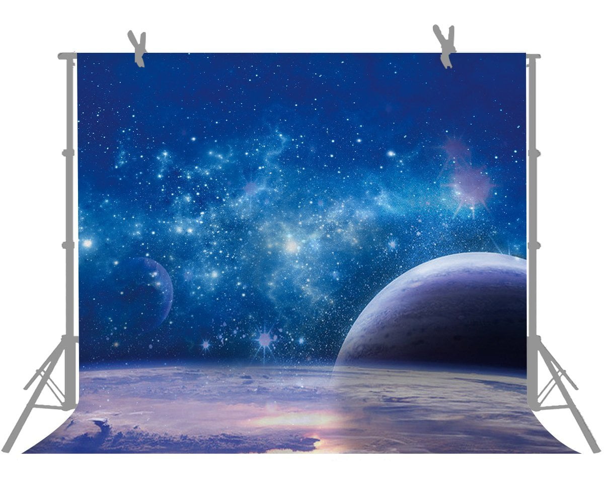 HelloDecor 7x5ft Galaxy Stars Photography Backdrop Photo Props Universe ...