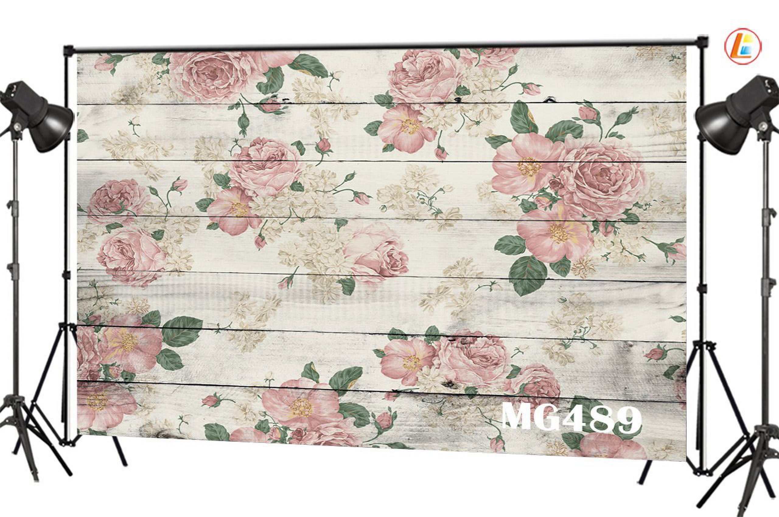 HelloDecor 7x5ft Rustic Wood Floor Photography Backdrops Studio ...