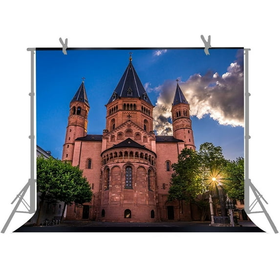 HelloDecor Photo Background 7x5ft Church Photography Backdrops Props ...