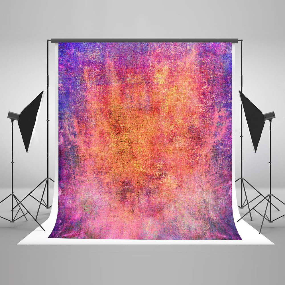 HelloDecor 5x7ft Abstract Photography Backdrops Retro Style Photo ...