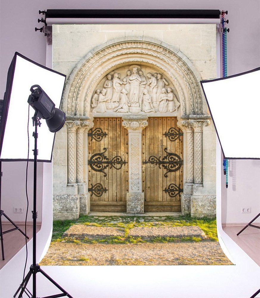 HelloDecor 5x7ft Backdrop Photography Background Stone House Weathered ...