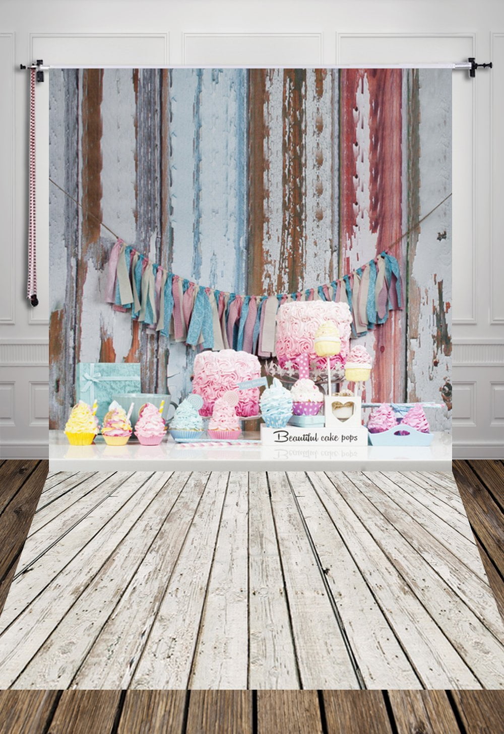 HelloDecor 5x7ft Birthday Party Photography Background photo props for ...