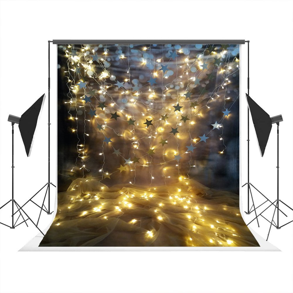 HelloDecor 5x7ft Dreamlike Lighting Decoration Photo Video Photography ...