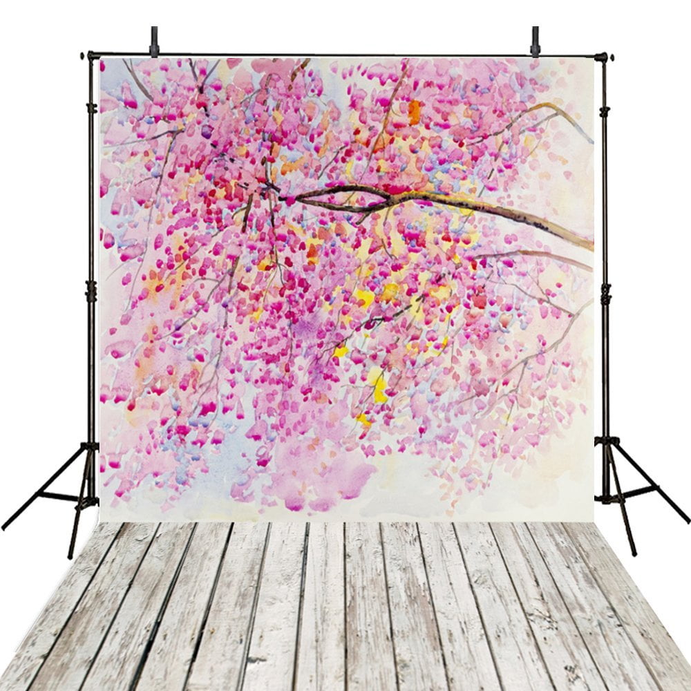 HelloDecor 5x7ft Floral Photography Backdrops Children Photography For ...
