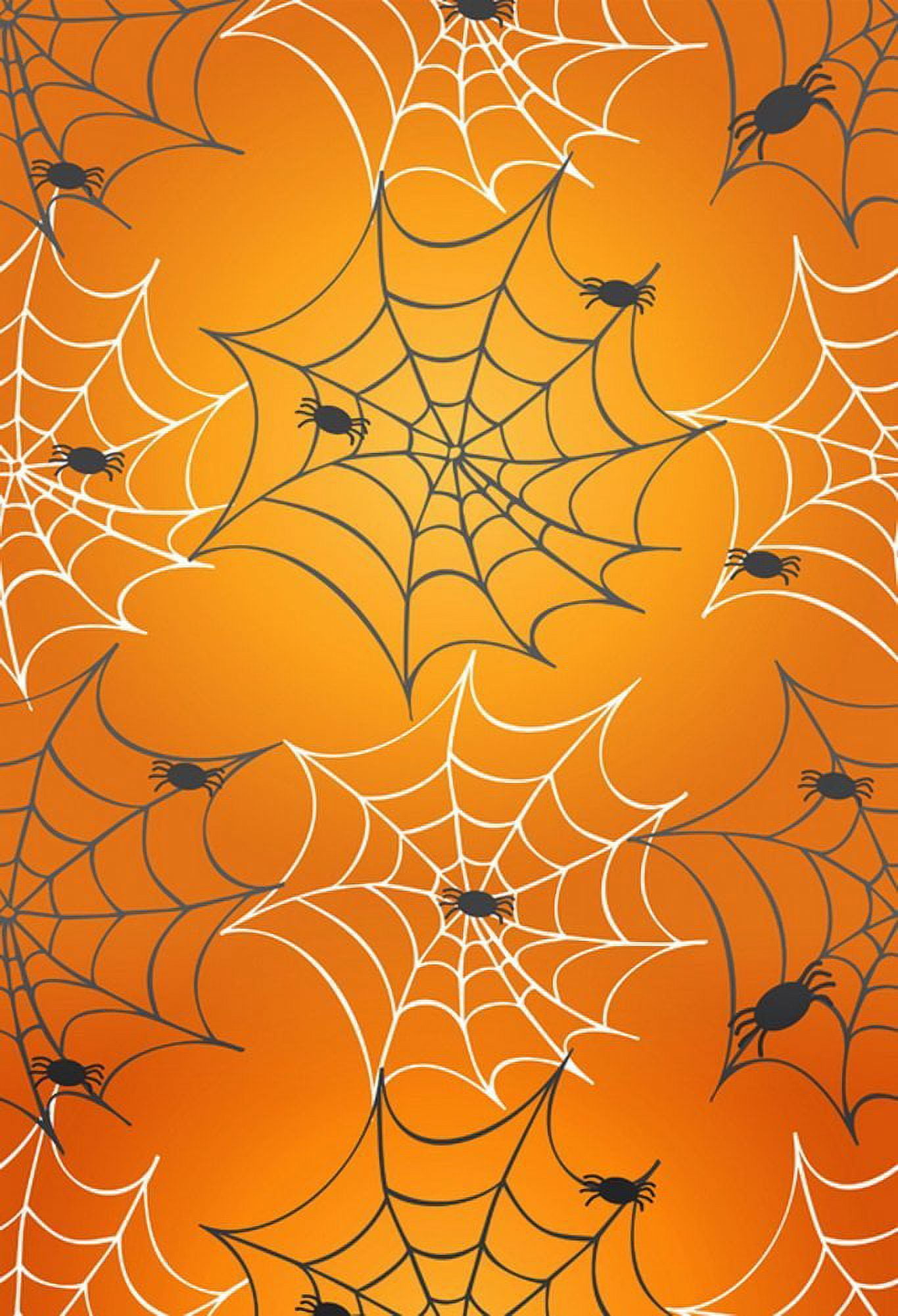HelloDecor 5x7ft Halloween Cobweb Pattern Vector Photography Backdrops ...