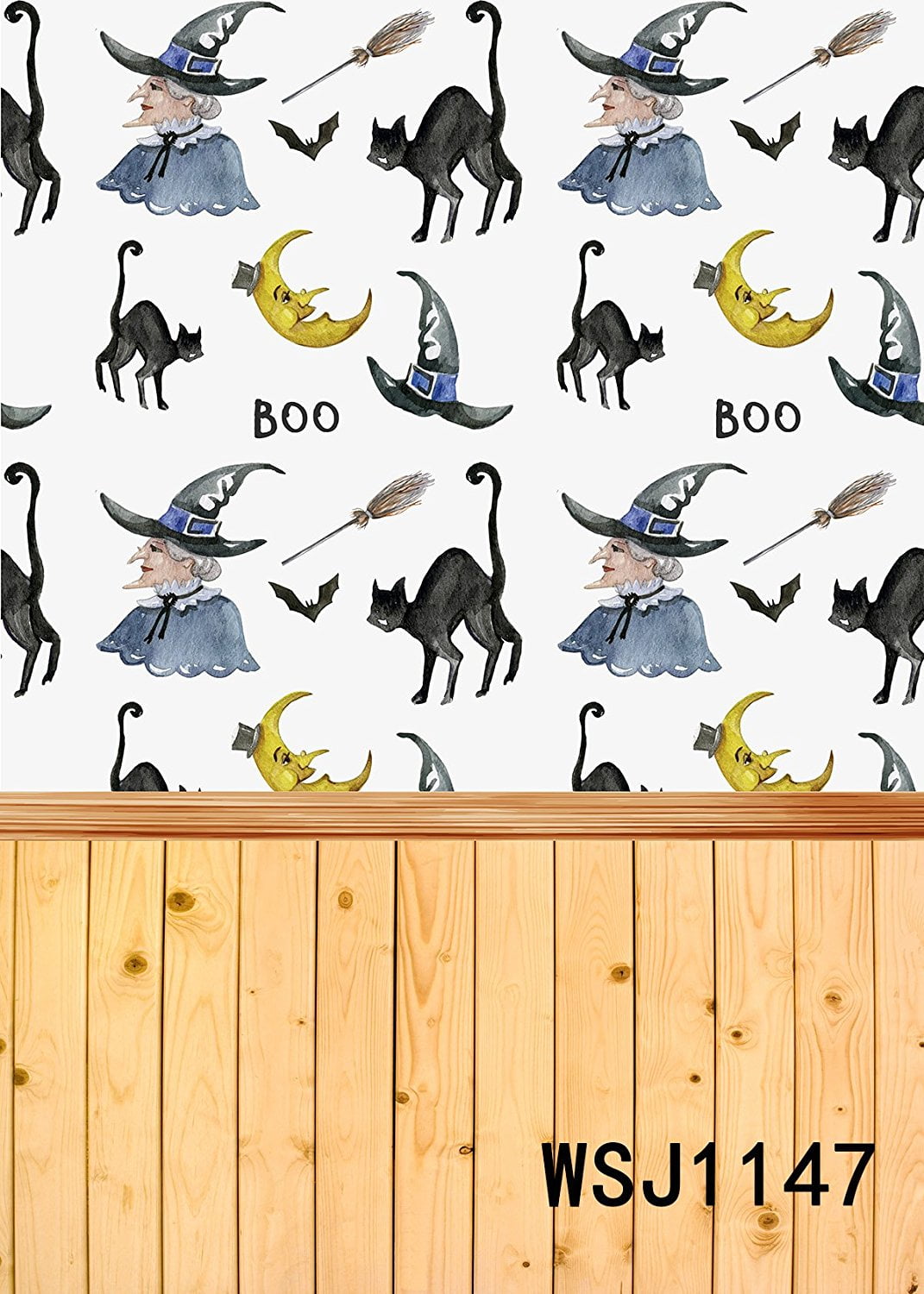 HelloDecor 5x7ft Halloween Costumes Photography Backdrop Studio ...