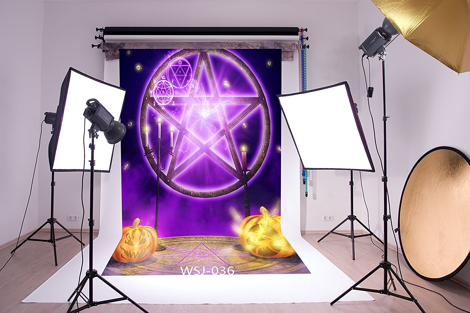 HelloDecor 5x7ft Hallowmas Fantasy Series Photo Backdrops Studio ...