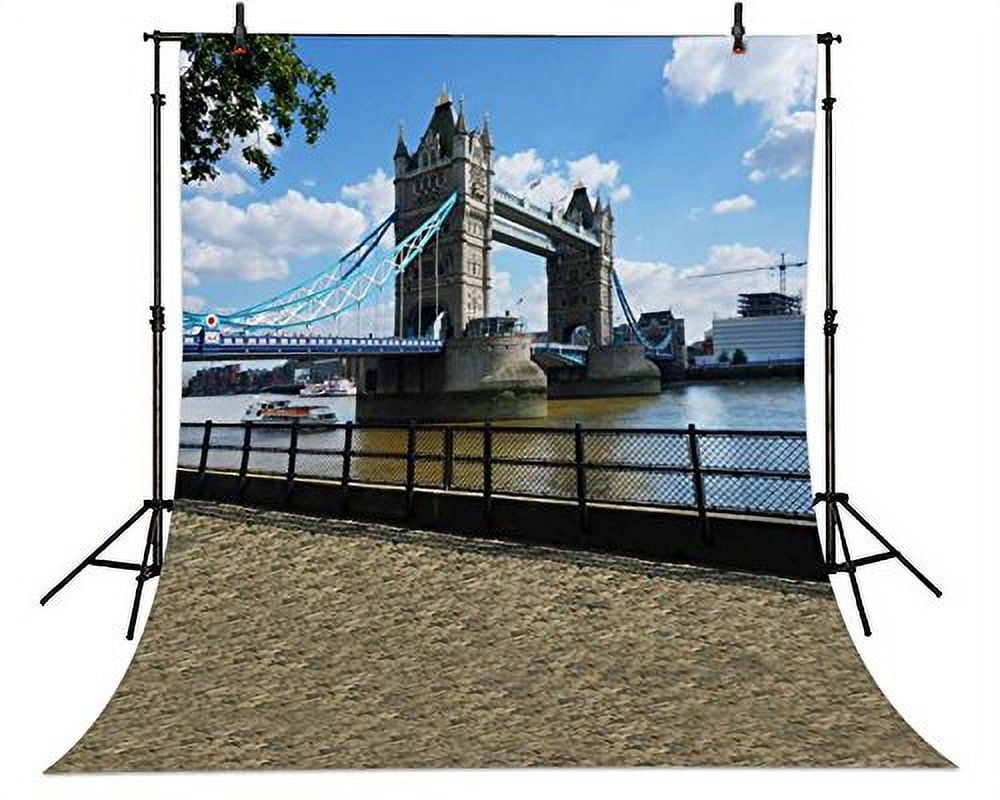 HelloDecor 5x7ft London Bridge Riverside photo backdrops wedding party ...