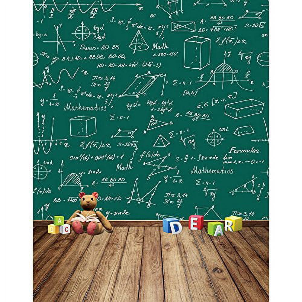 HelloDecor 5x7ft Mathematics Blackboard Function Photography Studio ...