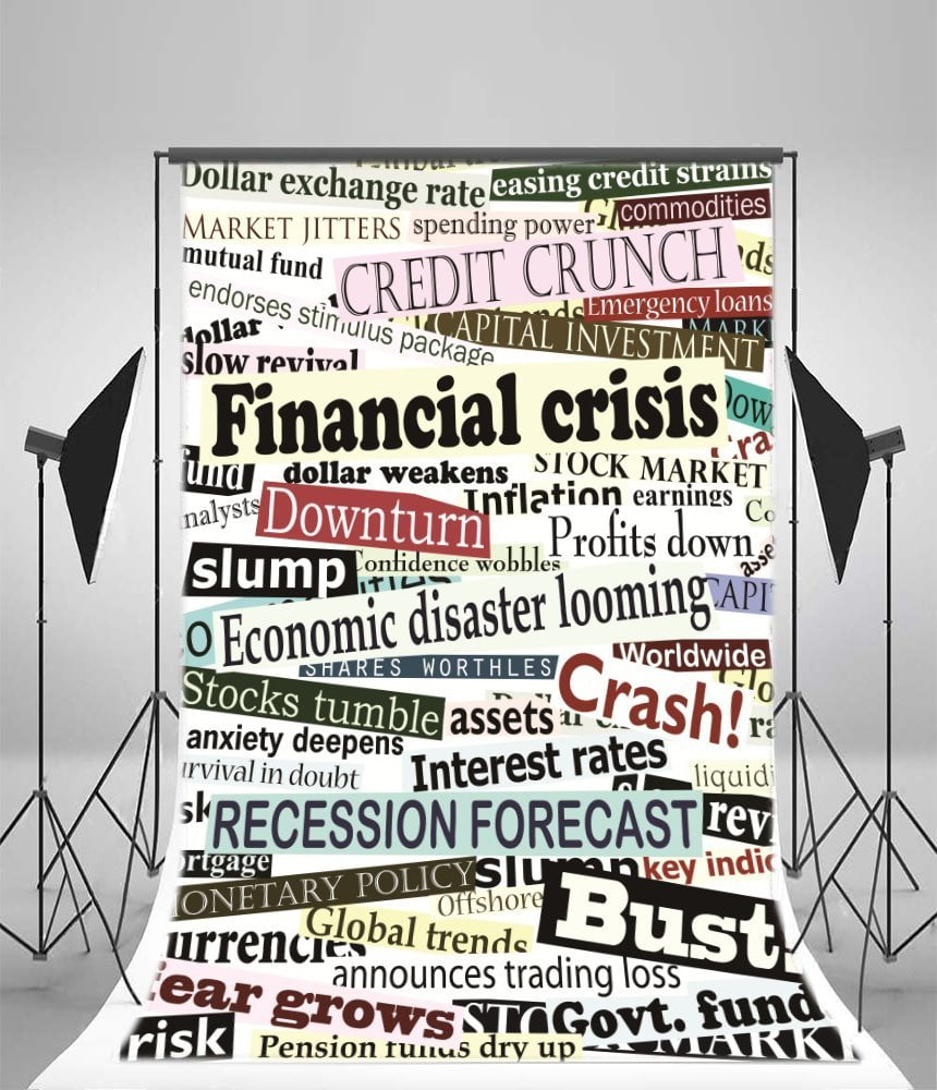 HelloDecor 5x7ft Photography Backdrop Shabby Chic Newspaper Headlines ...