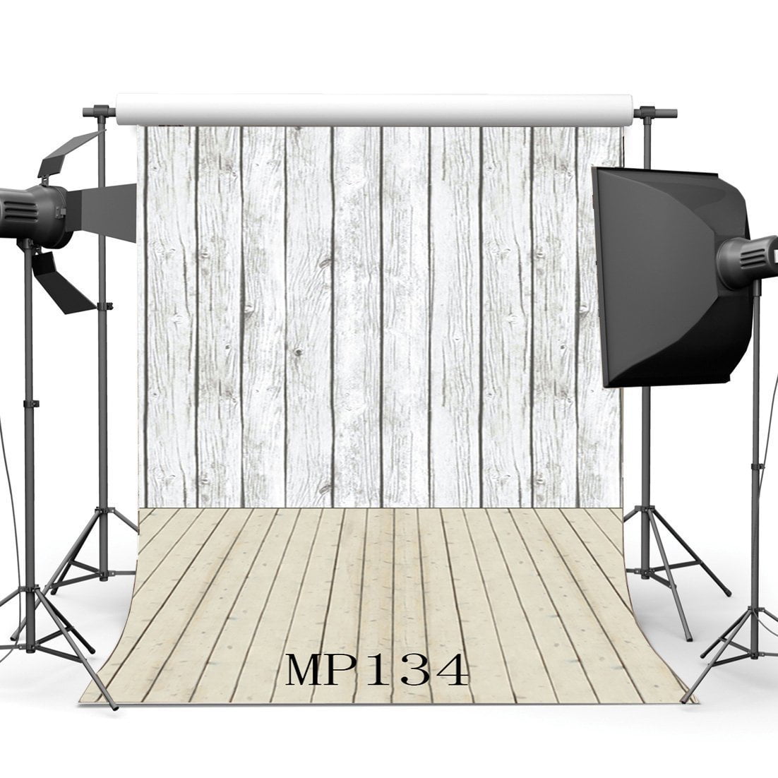 HelloDecor 5x7ft Photography Backdrop Weathered Wood Wall Vintage ...