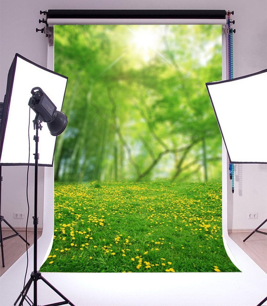 HelloDecor 5x7ft Photography Background Dreamy Spring Outdoor Scenes ...