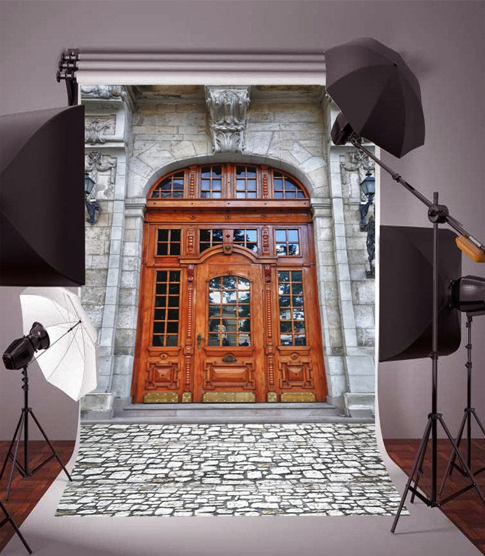 HelloDecor 5x7ft Photography Background European-style Architecture ...