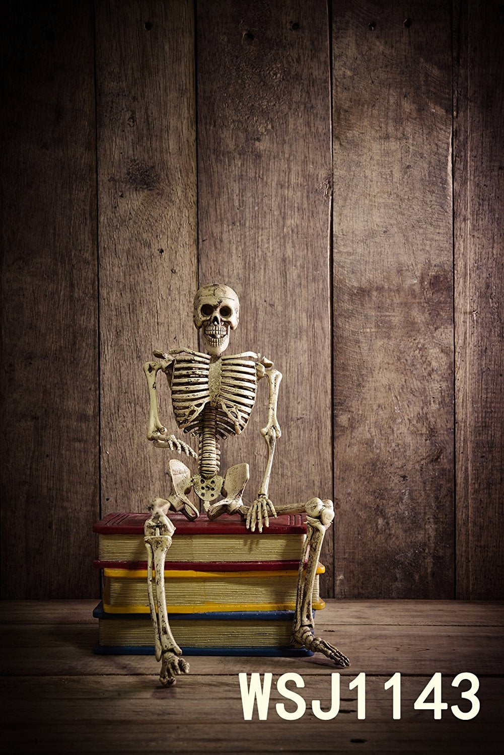 HelloDecor 5x7ft Sitting Skull Photography Backdrop Studio Background ...