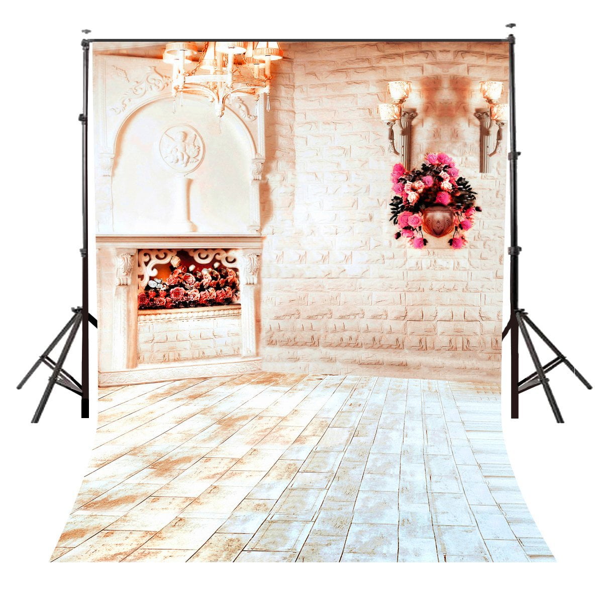 HelloDecor 5x7ft lovely flower baby photo backdrops Art newborn ...