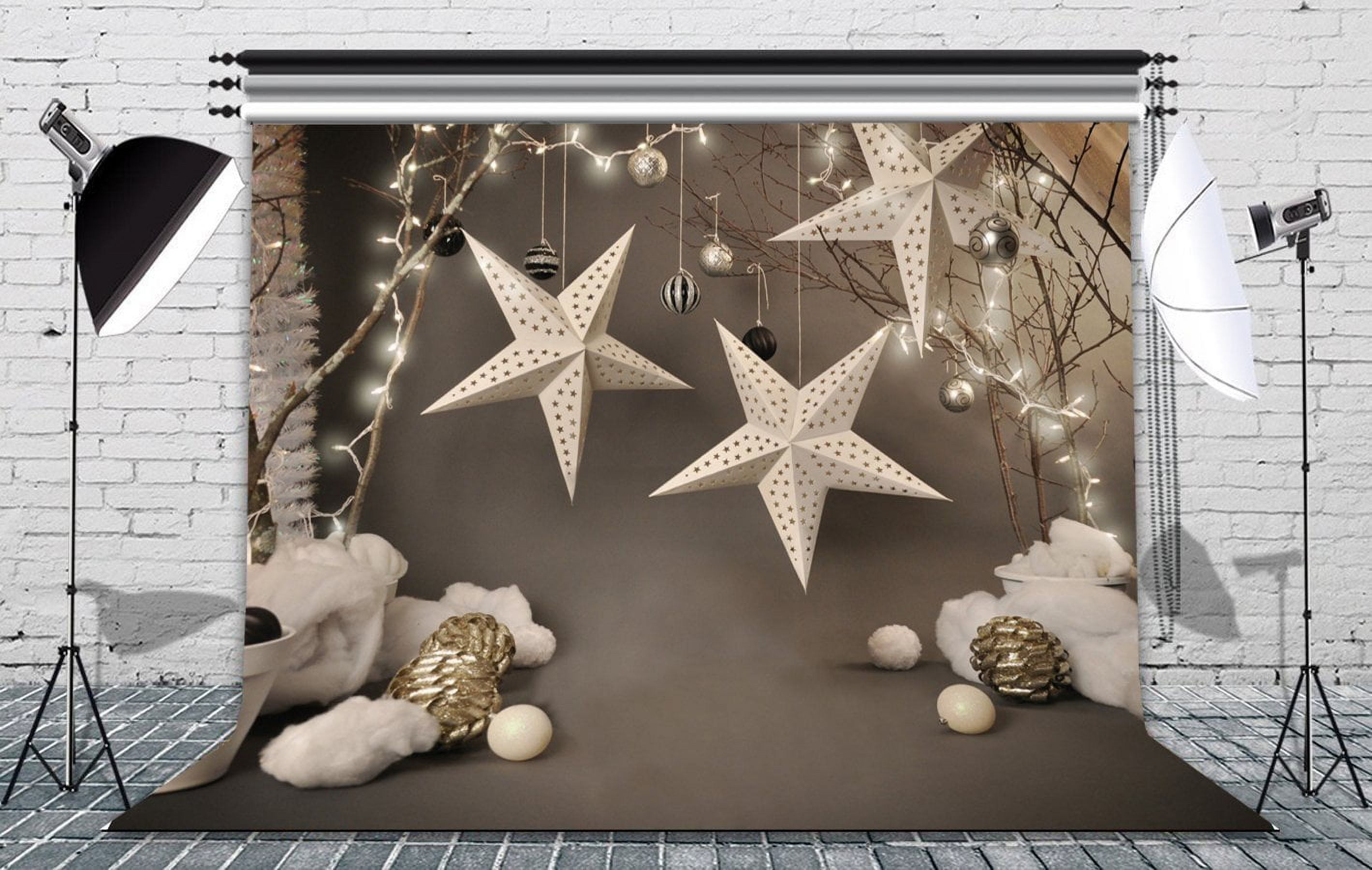 HelloDecor 7x5ft Christmas Backdrop Theme Photography Backdrops Studio ...