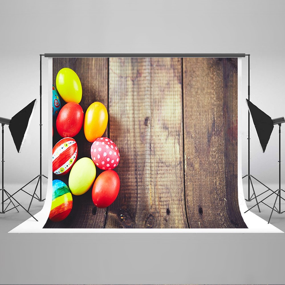 HelloDecor 7x5ft Easter Photography Background Easter Egg Backdrop for ...