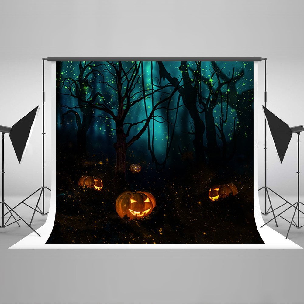 HelloDecor 7x5ft Halloween Party Photo Backgrounds Backdrops Tree ...