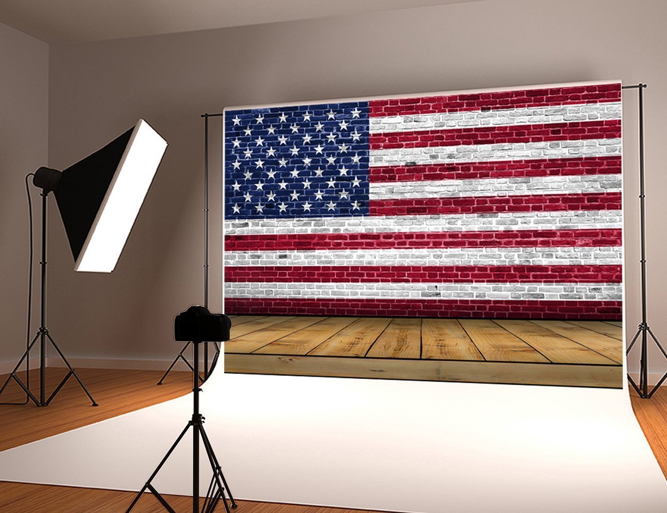 HelloDecor 7x5ft National Flag Photography Backdrop Photo Background ...