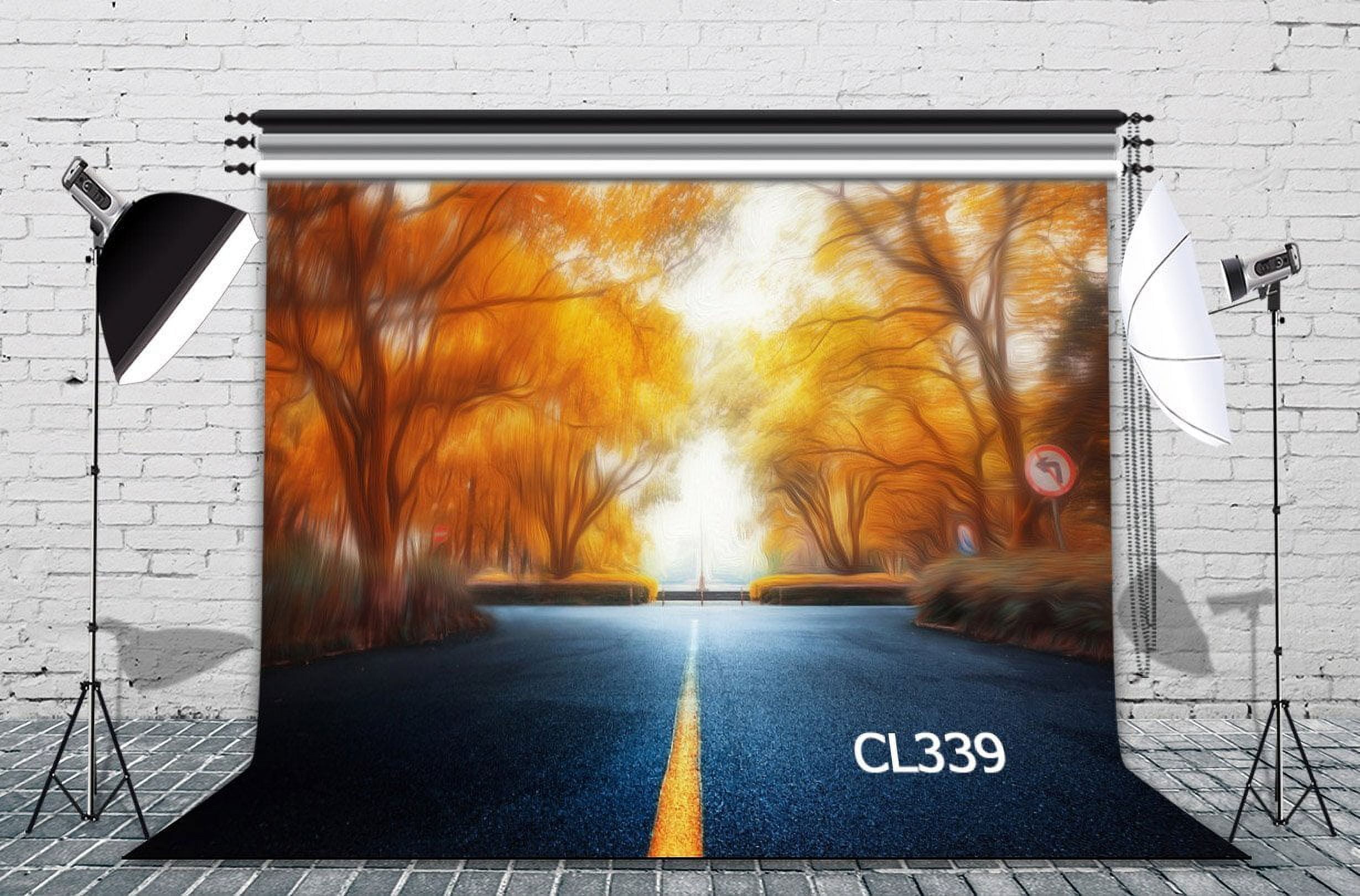 HelloDecor 7x5ft Oil Painting Tree Fall Photography Backdrops Studio ...