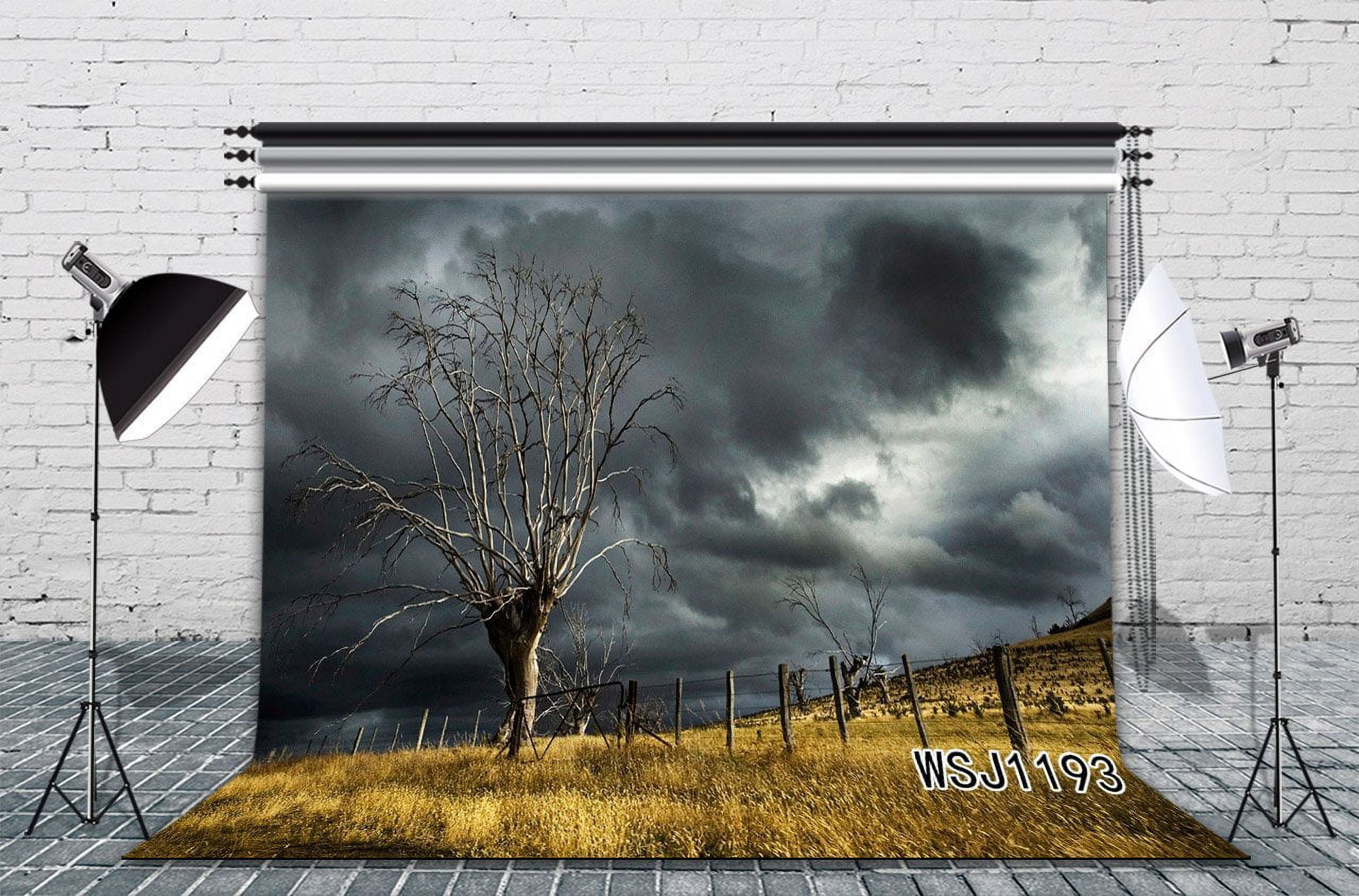 HelloDecor 7x5ft Open Field Photography Backdrop Studio Background ...