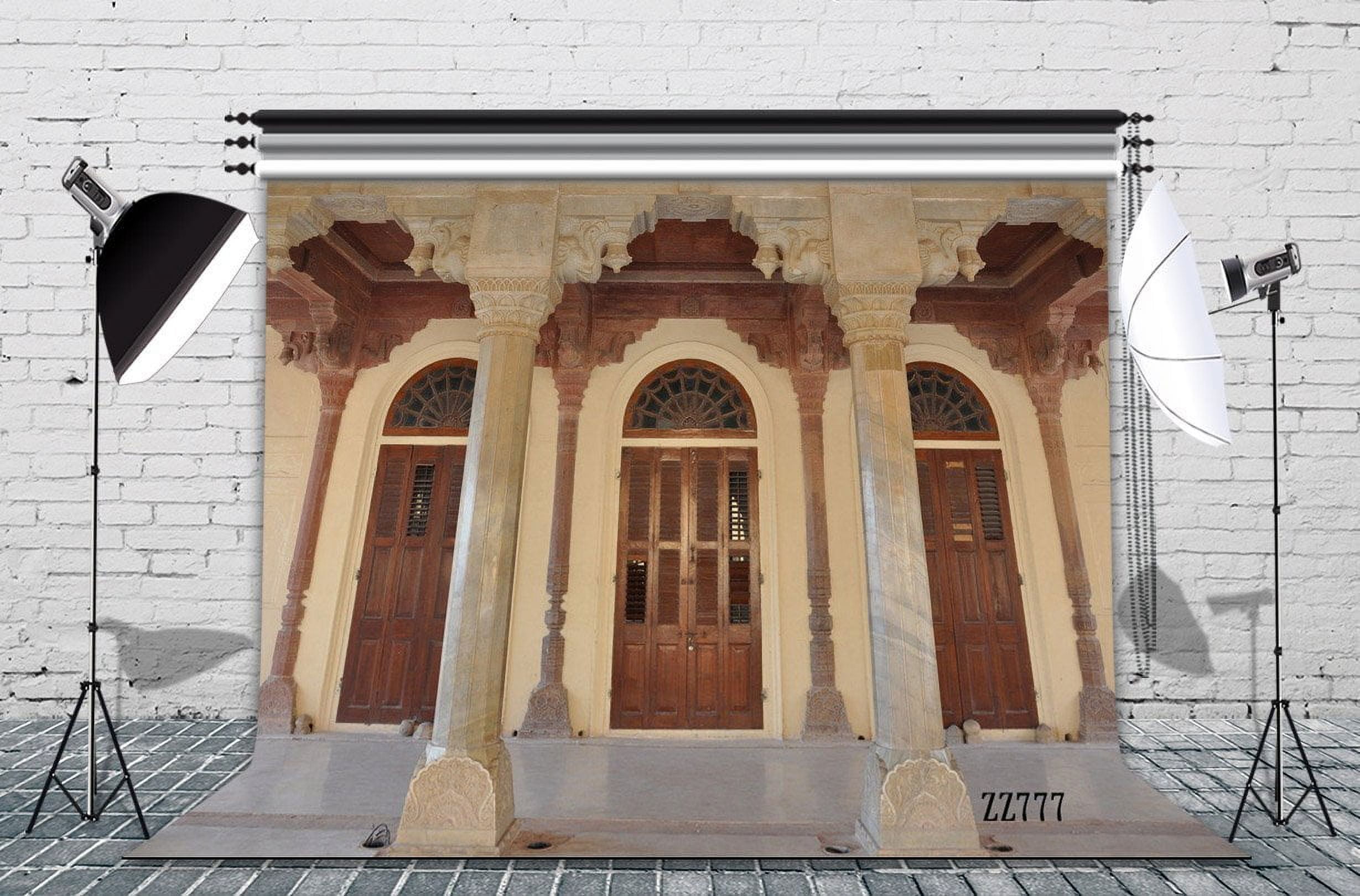 HelloDecor 7x5ft Palace Gate Background Photo Backdrops Studio ...