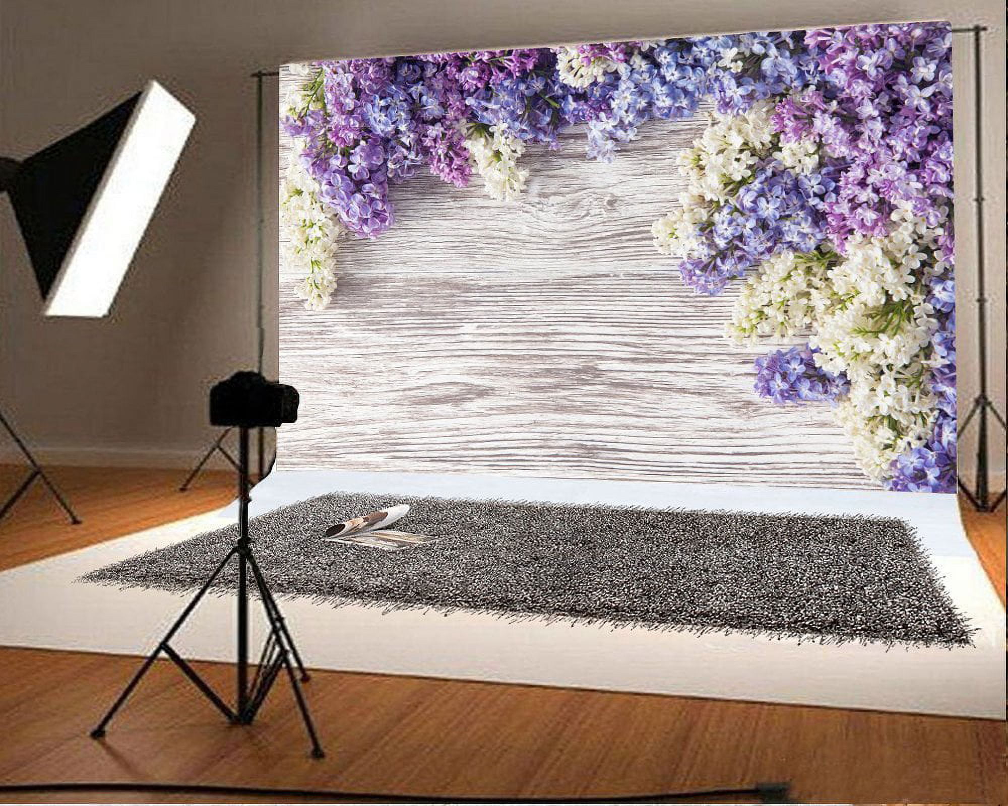 HelloDecor 7x5ft Photography Backdrop Shabby Chic Texture Rustic Wood ...
