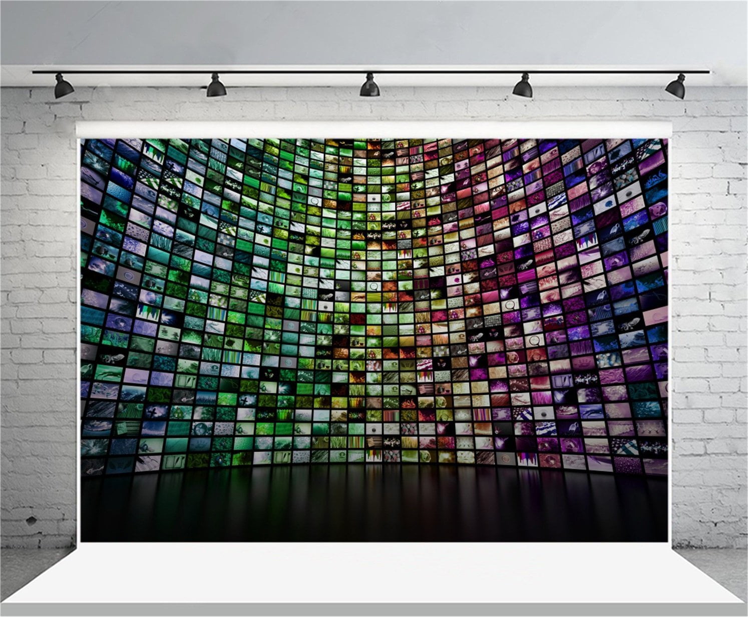 HelloDecor 7x5ft Picture Wall Backdrop Photography Background Adult Man ...