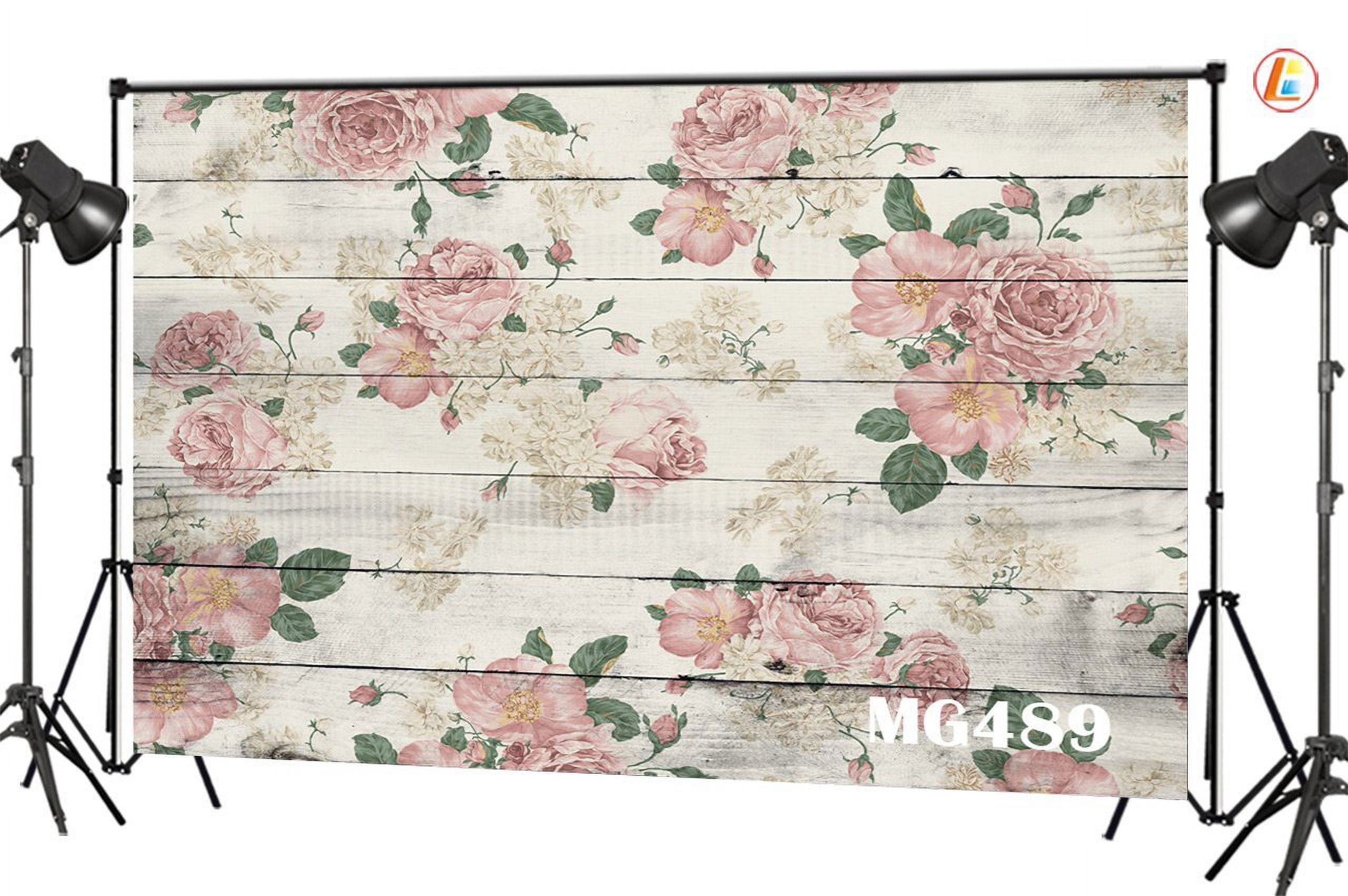 HelloDecor 7x5ft Rustic Wood Floor Photography Backdrops Studio ...