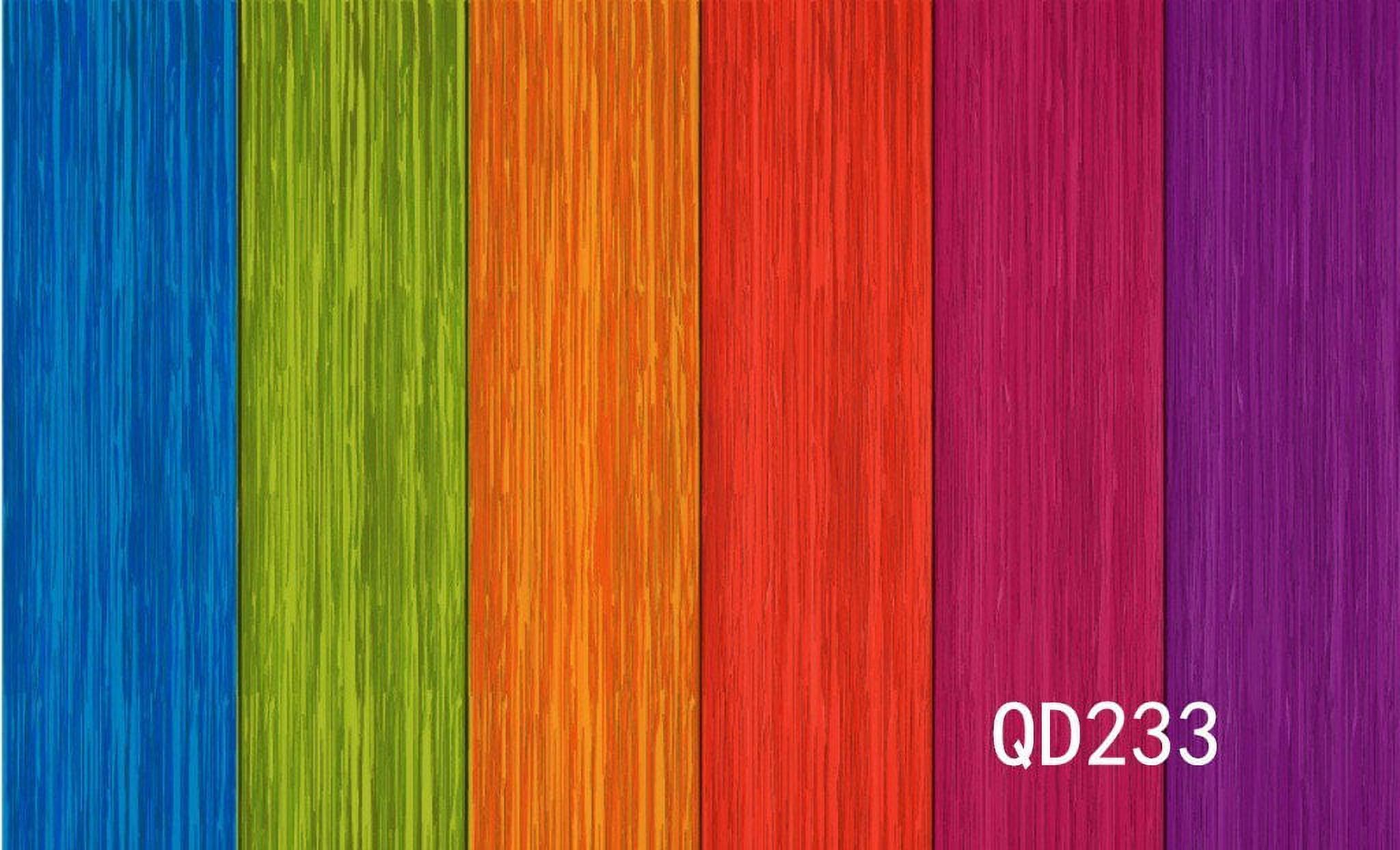 HelloDecor 7x5ft Six Color Wood Background Photo Backdrops Studio ...