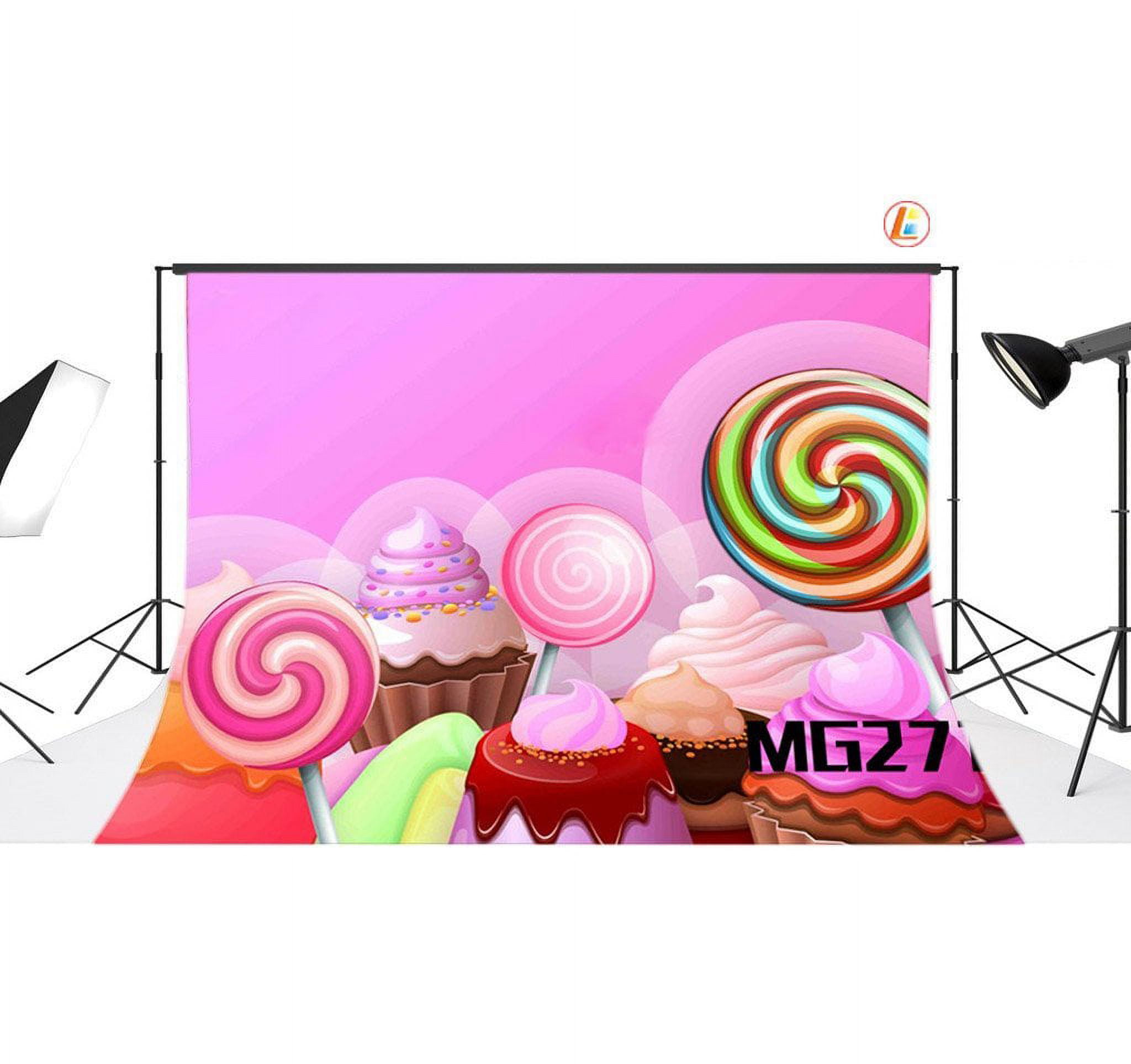 HelloDecor 7x5ft Sweet Candy Photo Backdrop Photography Backdrop ...