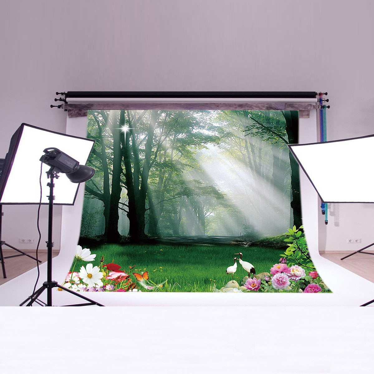 HelloDecor 7x5ft Trees in the Sun Photo Backdrop photography Backdrop ...